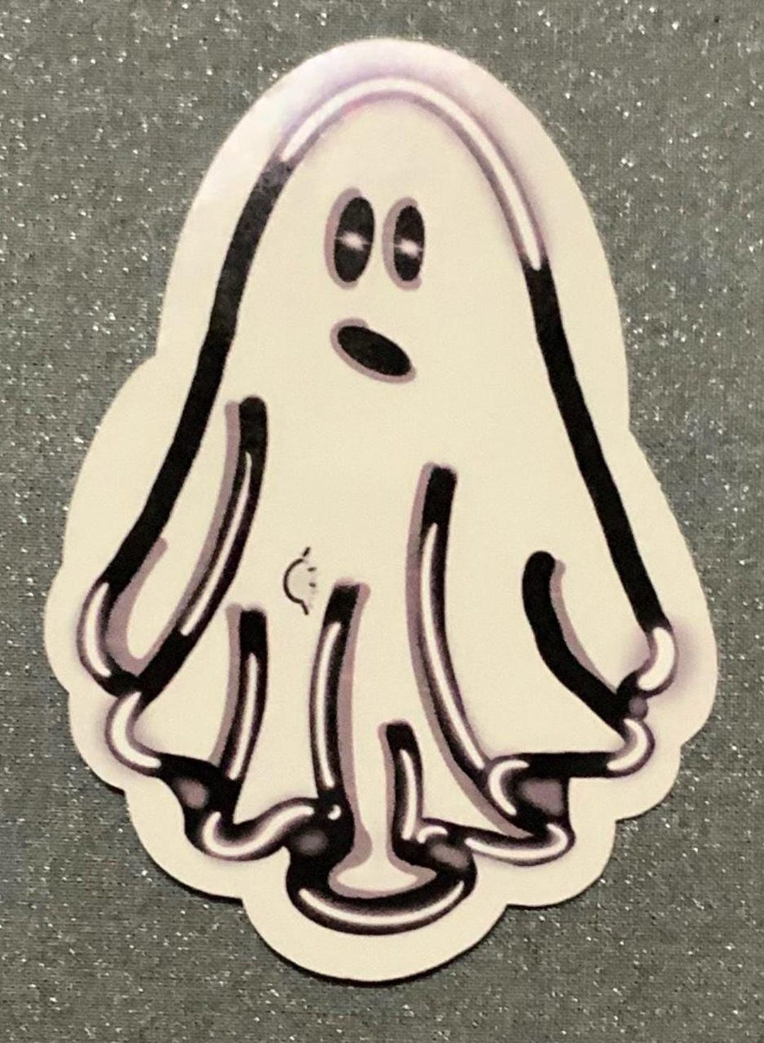 Spoky Ghost B*ner Laminated Vinyl Sticker - Etsy