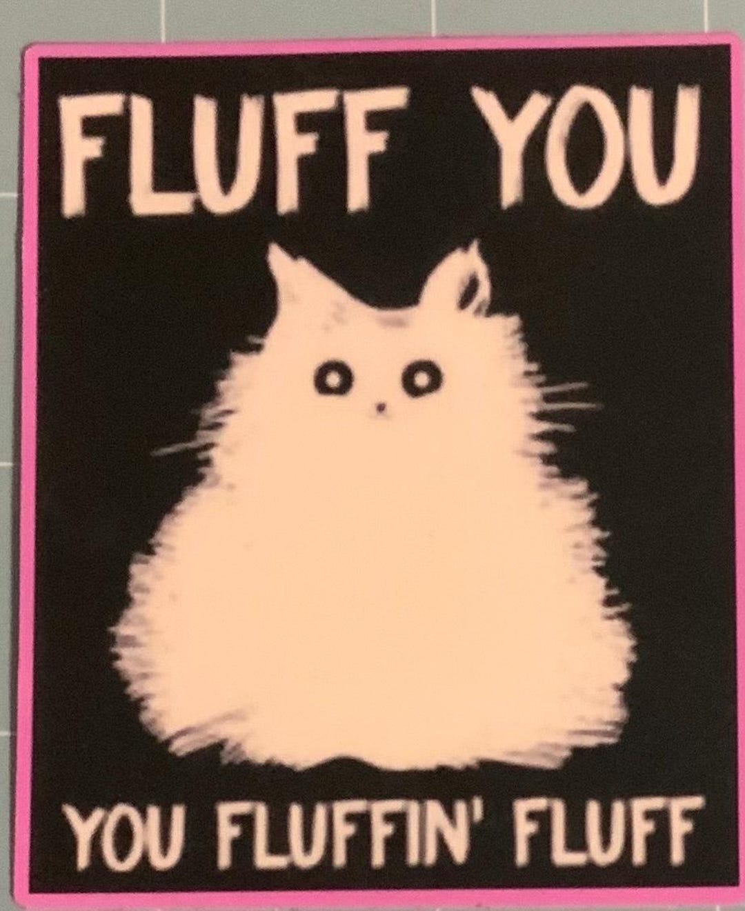 Fluffy Cat Meme - Etsy