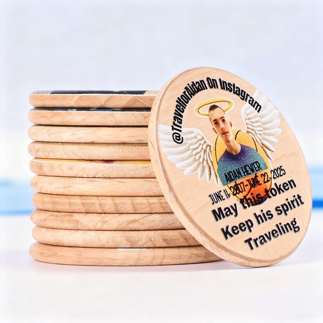 Custom Wood Drink Tokens, Double-sided Printed Party Favors - Etsy