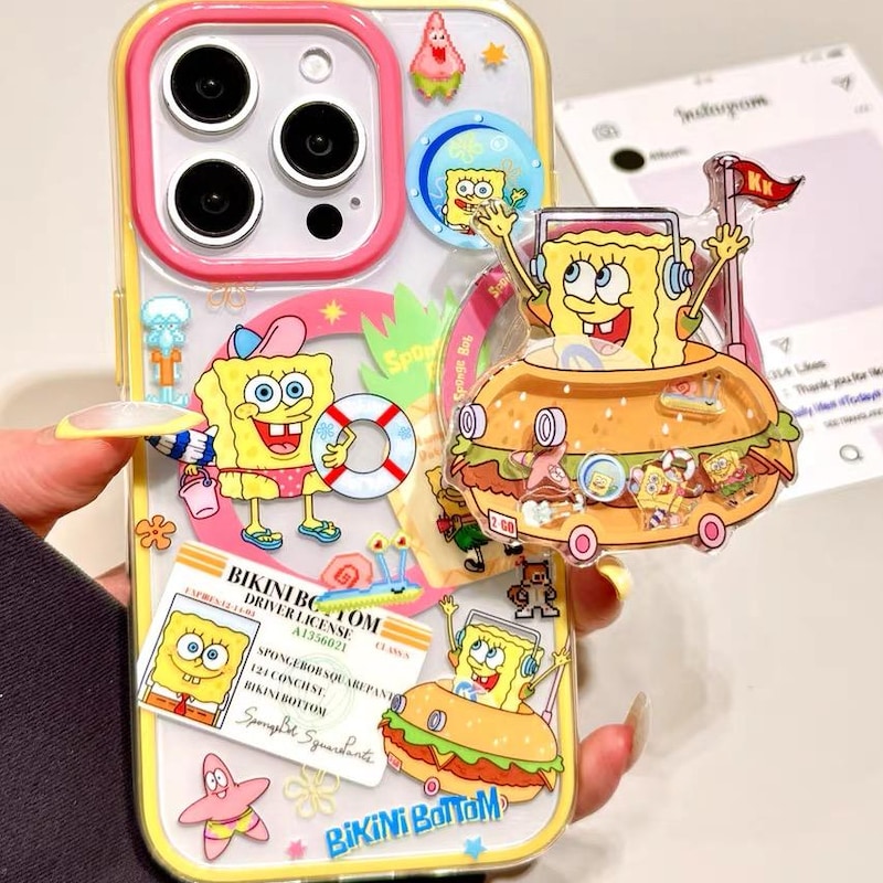 iPhone 16 Case Spongebob - Etsy