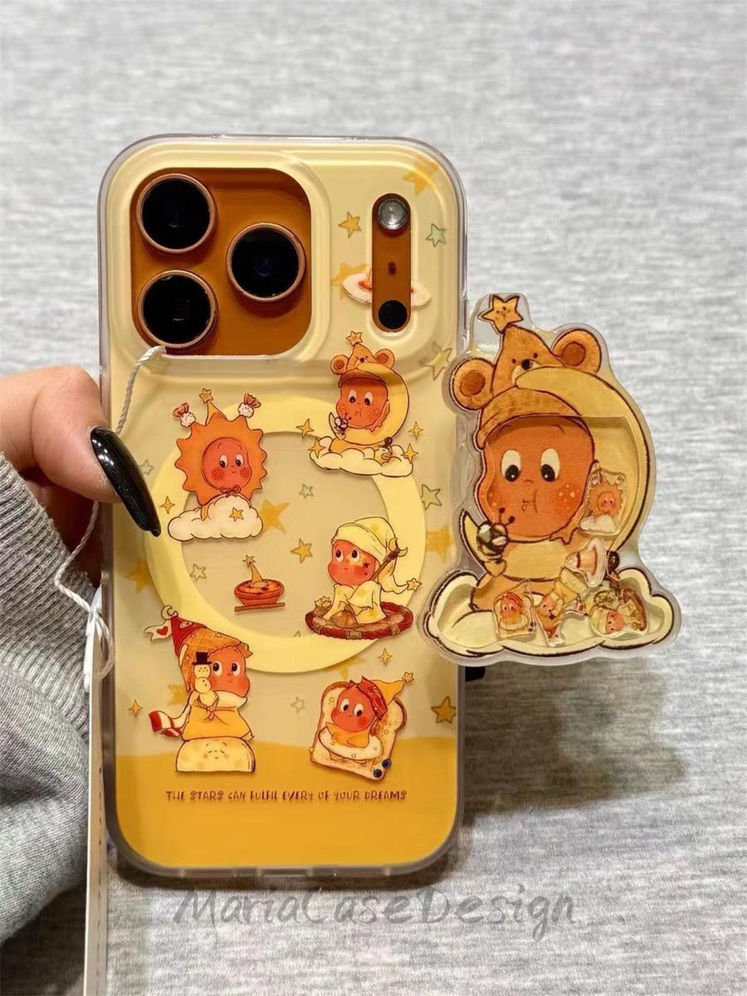 Star Boy Character Magsafe Phone Case, Wobble Figure Magnetic Phone ...