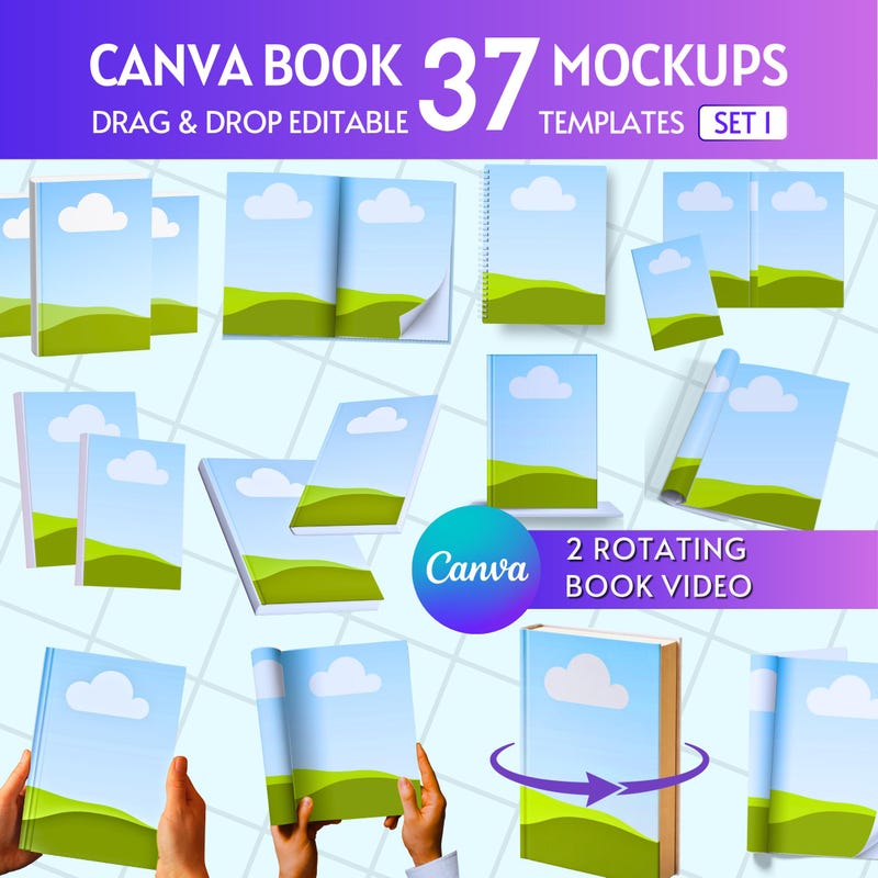 Coloring Book Mockup - Etsy