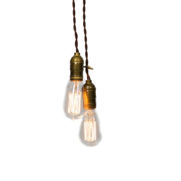 Double Pendant Light - Etsy