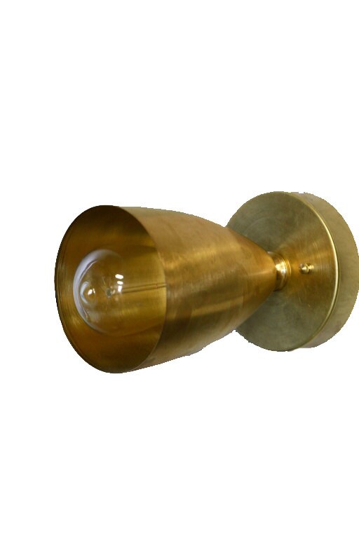 Minimalist Vintage Modern Cone Shade Light Fixture Use as - Etsy