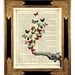 Butterflies Picture Revolver Gun Rifle Peace Love Dictionary - Vintage ...