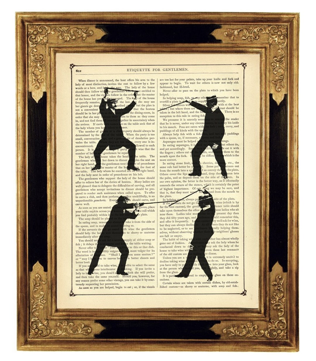 Steampunk Bartitsu Poster Gentlemen Fighter Baritsu Sherlock Holmes ...