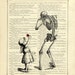 Girl Sad Skeleton Art Print Rose Flower Poster Gothic Halloween Vintage ...