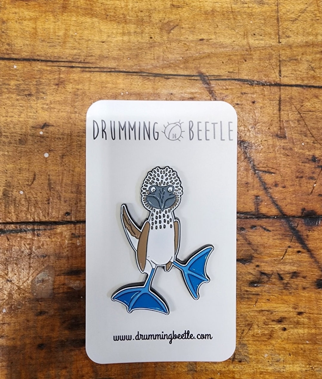 Booby Bird Enamel Pin - Etsy