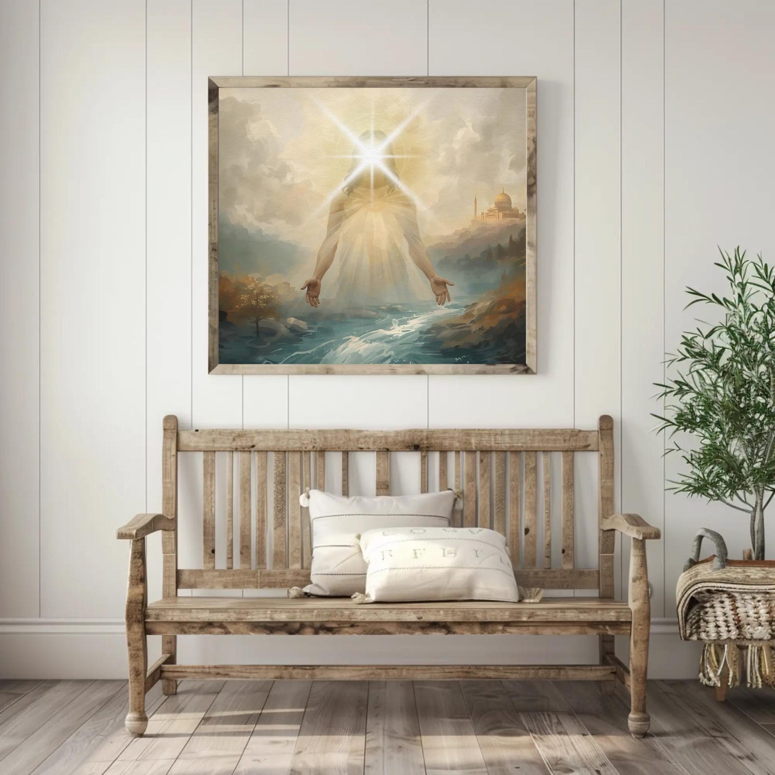 The Radiance of His Glory - Christian Oil Painting | Glory of God ...
