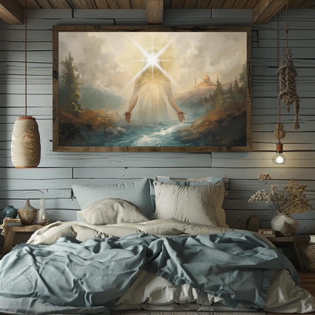 The Radiance of His Glory - Christian Oil Painting | Glory of God ...