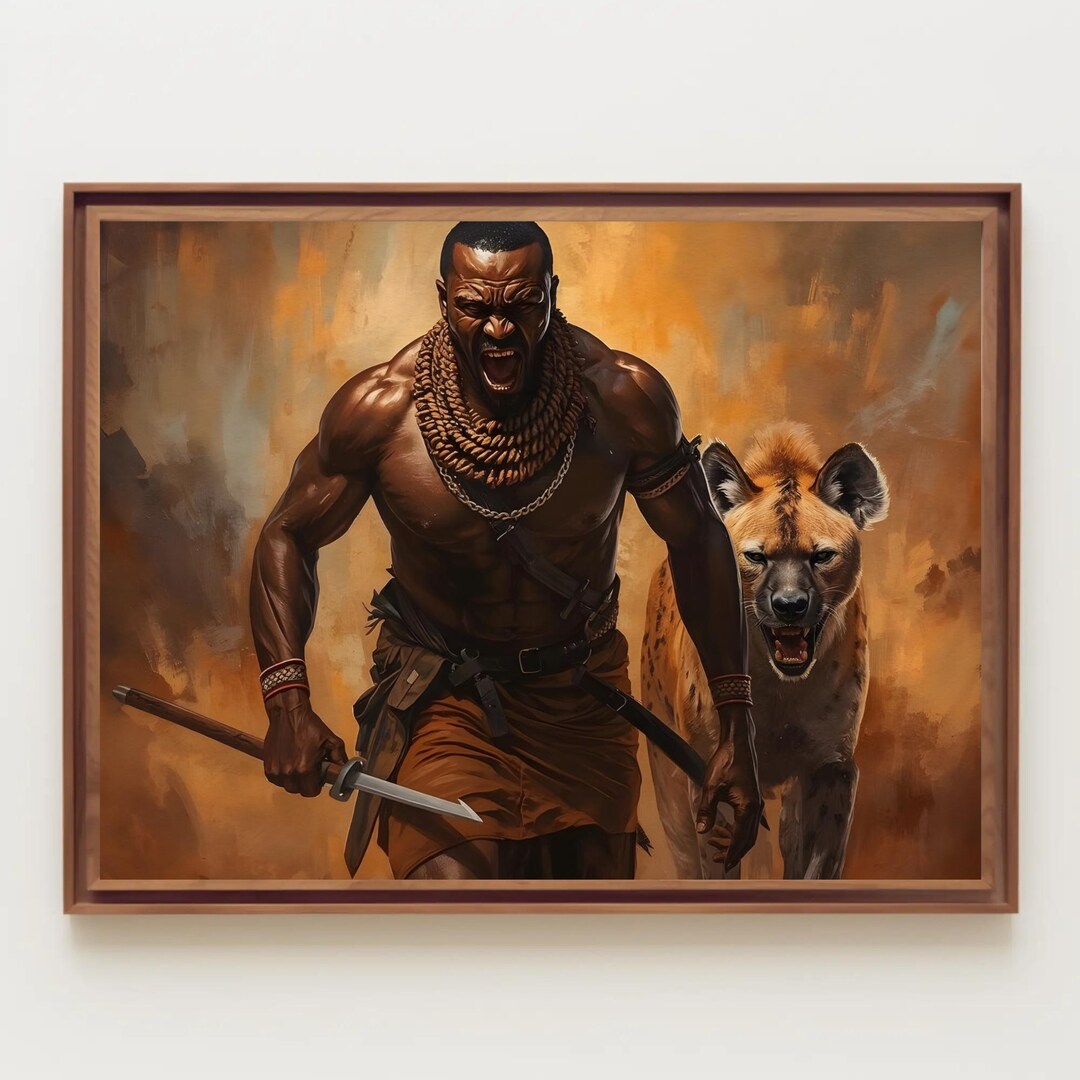 The Untamed Bond - African Wall Art | African Warrior Artwork ...