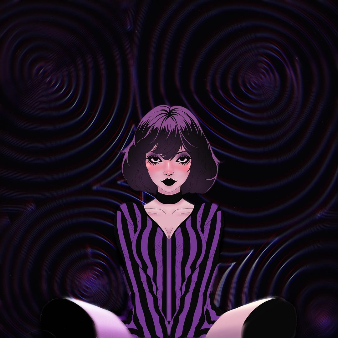 Emo Girl Poster Print - Etsy UK