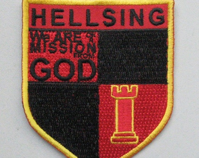 Hellsing Shield Cosplay Patch - Etsy