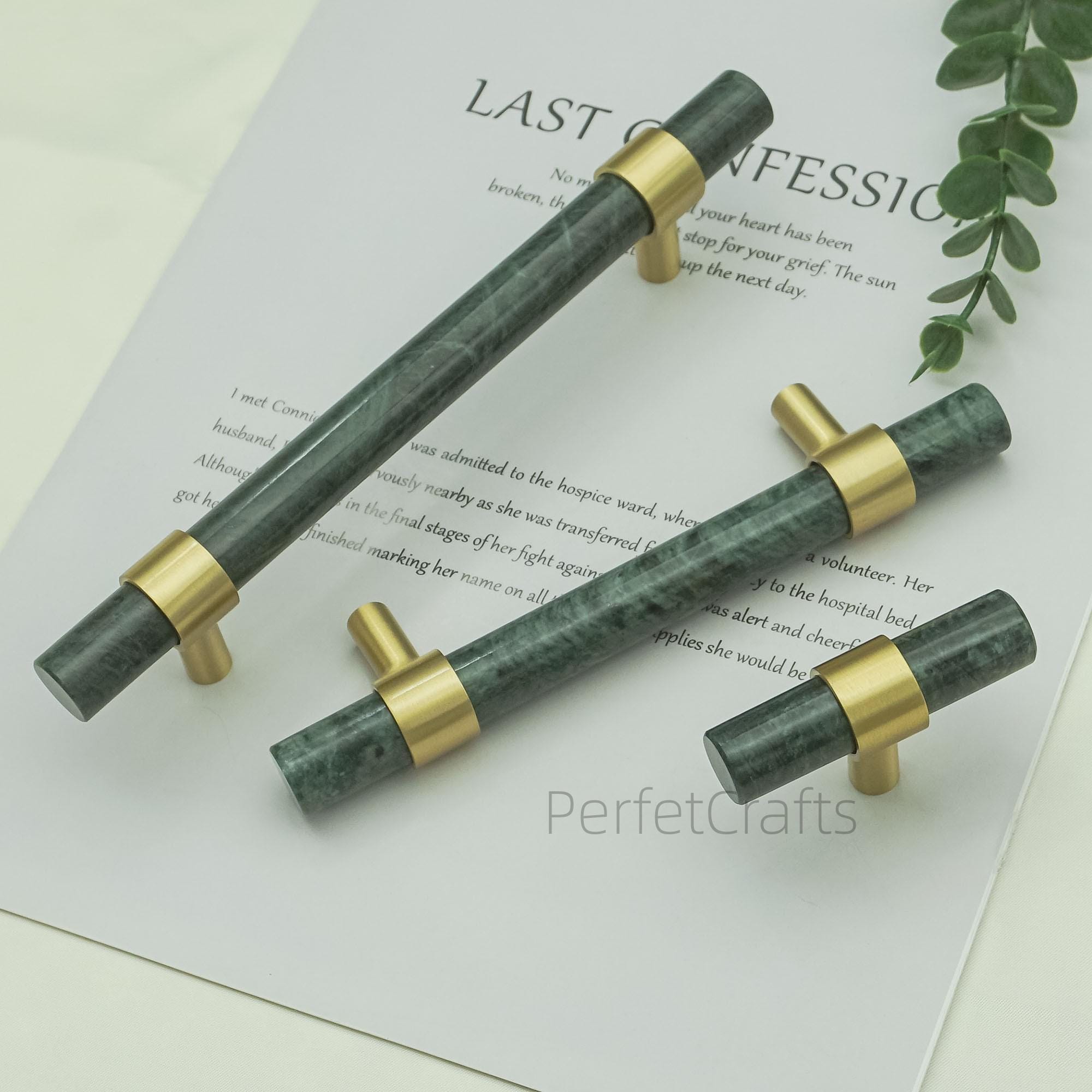 Green Marble Cabinet Pulls : White Marble Drawer Knobs - Bathroom ...