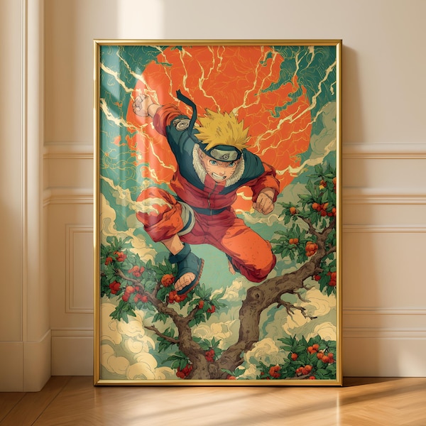 Naruto Poster - Etsy UK