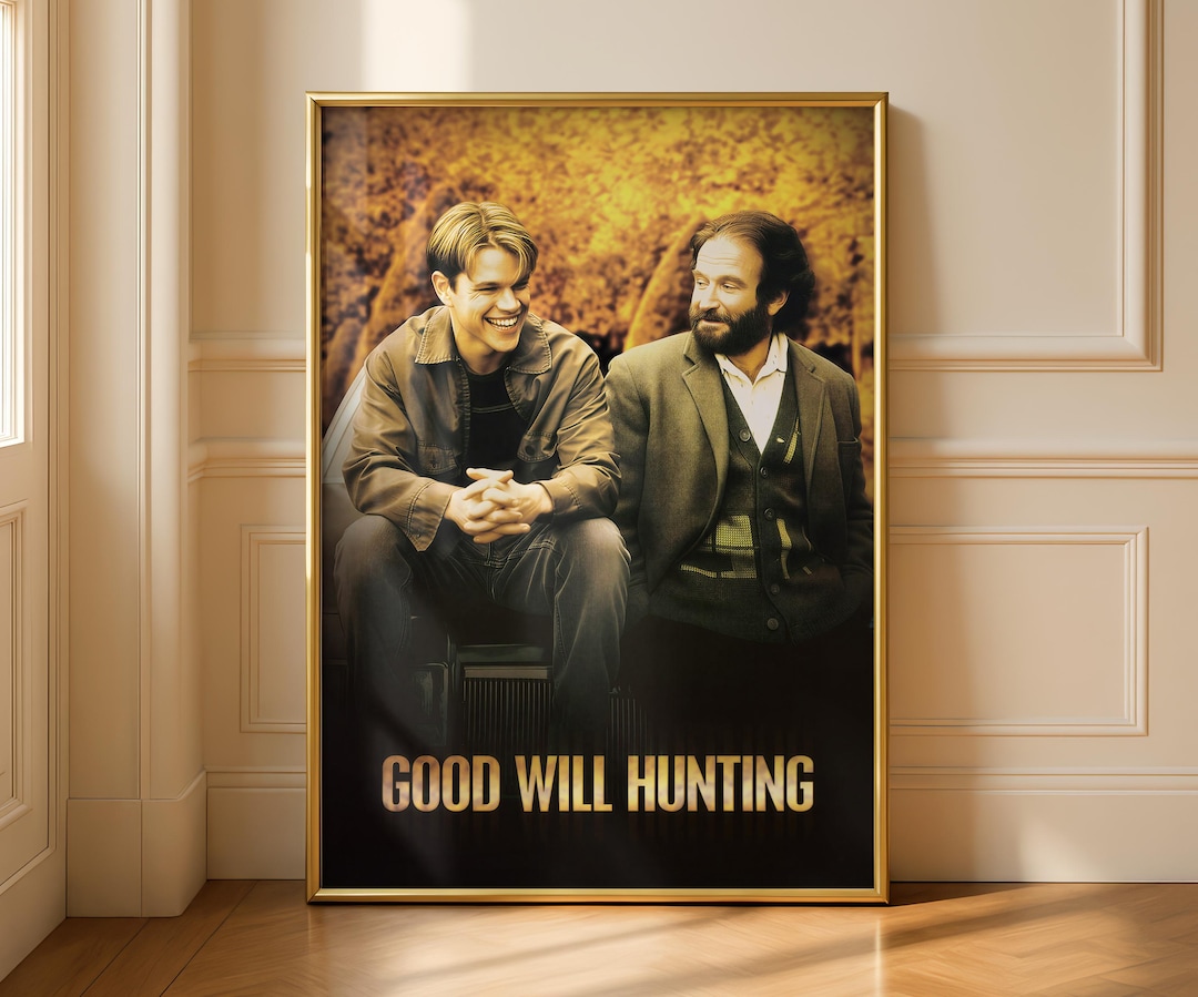 Good Will Hunting Poster | 90s Movie Room Print | Digital Wall Art ...