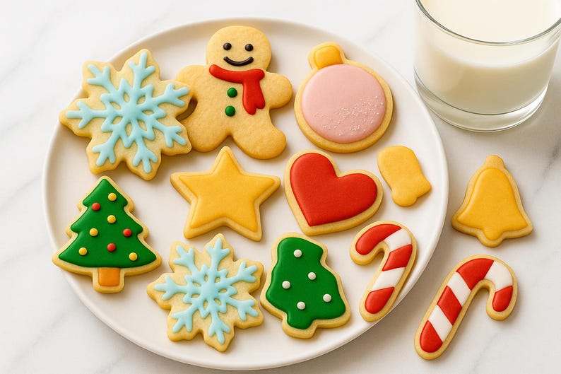 Christmas Sugar Cookie Recipe With Icing | Easy Cookies | Holiday ...