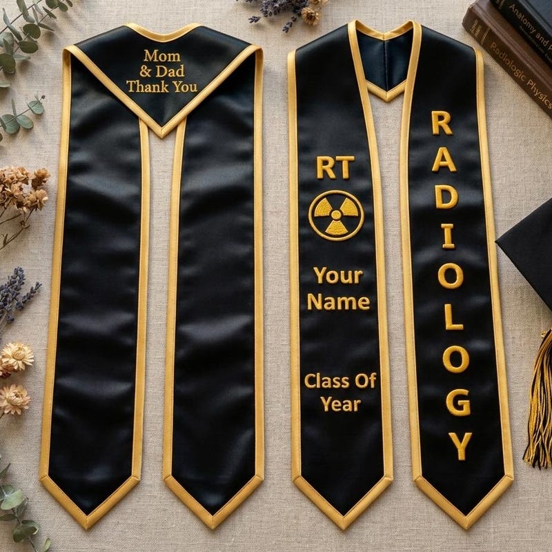 Radiology Custom Stole - Etsy