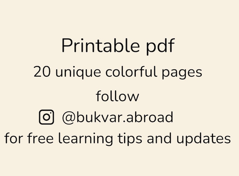 Printable Russian Alphabet Flashcards for Kids | Cyrillic Letters With ...