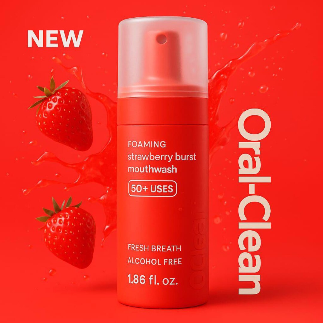 Strawberry Mouthwash 2 Pack – Flavoured, Natural, Eco Friendly ...