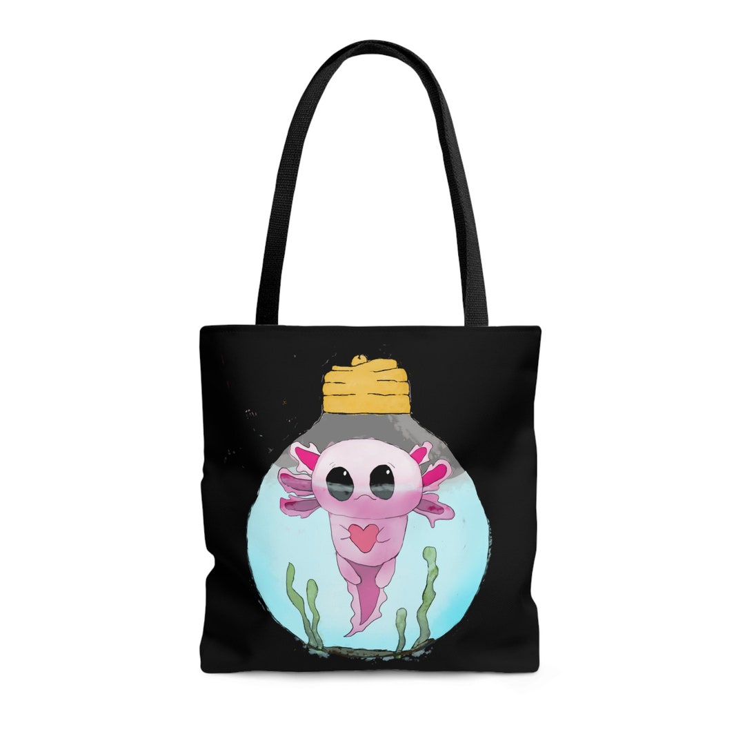 Axolotl (axl) Tote Bag - Etsy