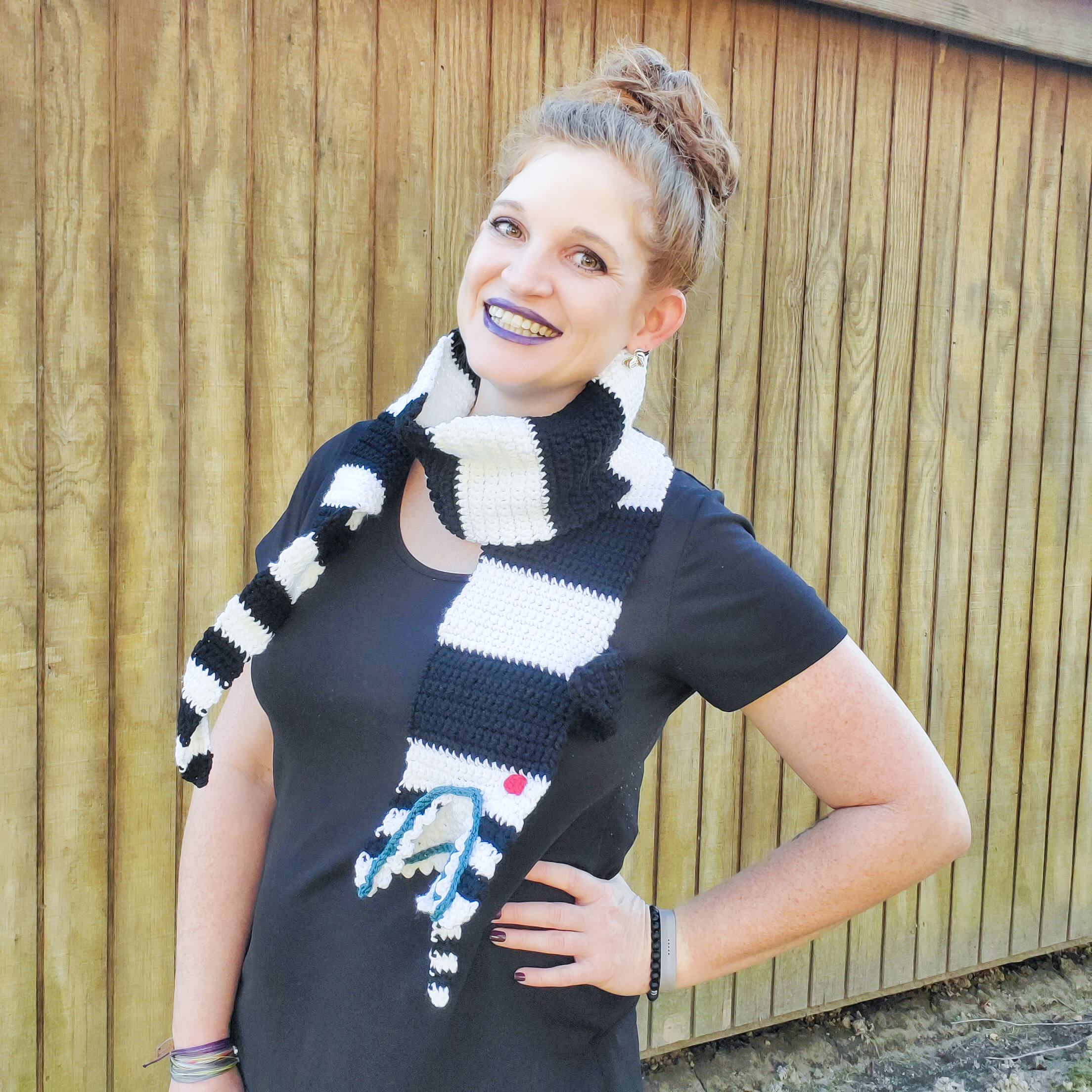 Sandworm Scarf Pattern, PDF Pattern Only, Crochet Pattern, Halloween ...