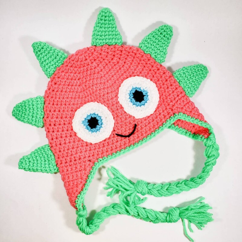 Green Monster Hat - Etsy