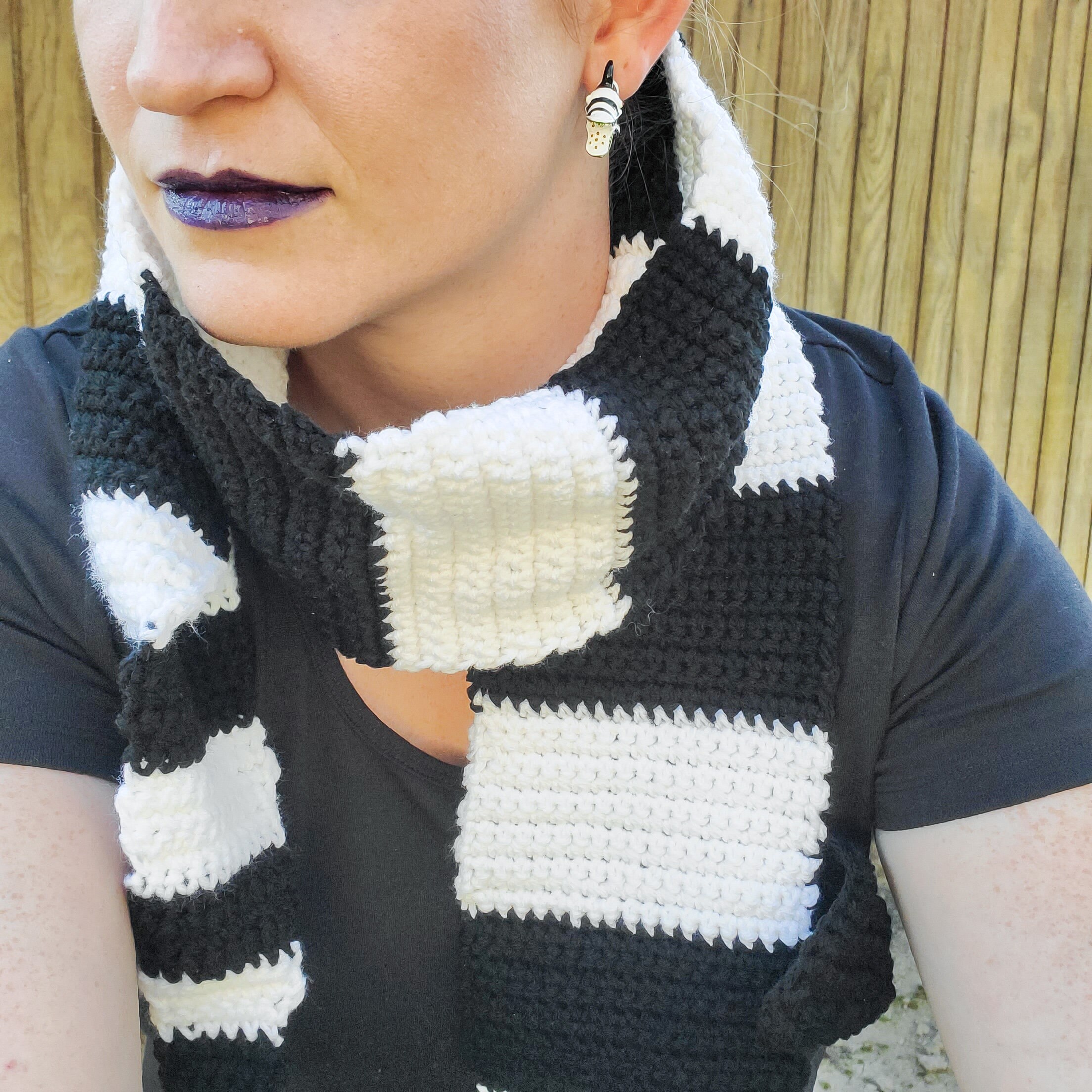 Sandworm Scarf Pattern, PDF Pattern Only, Crochet Pattern, Halloween ...