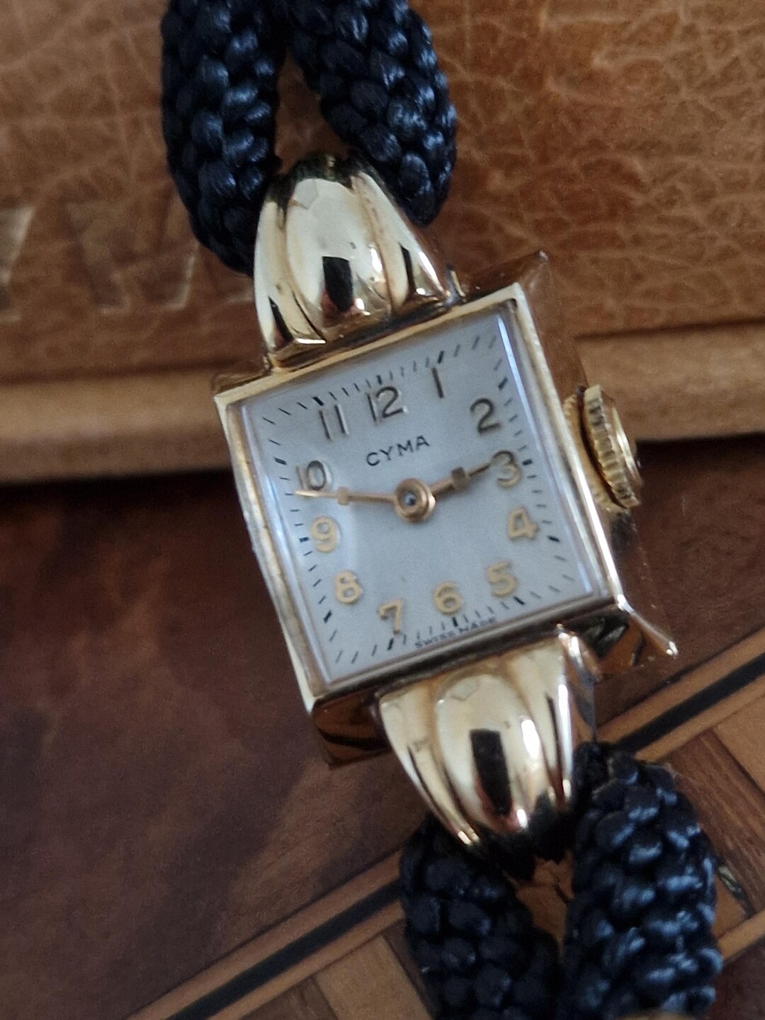 1940 CYMA Art Deco Ladies Gold Watch- BOXED - Etsy
