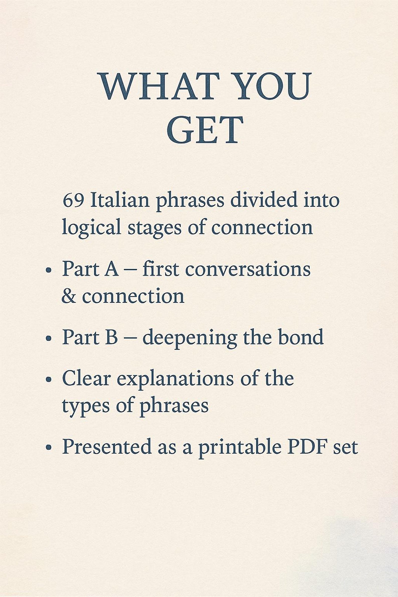 69 Italian Love Phrases PDF | Romantic Italian With English Translation ...