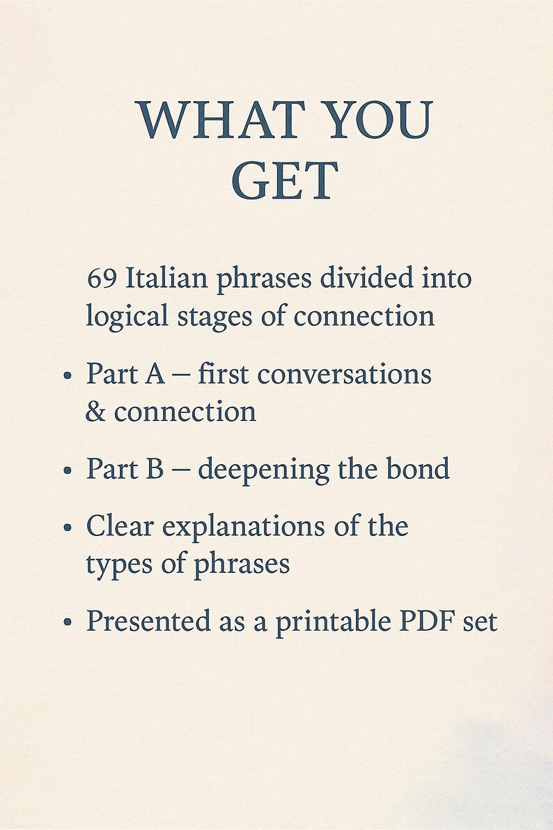69 Italian Love Phrases PDF | Romantic Italian With English Translation ...