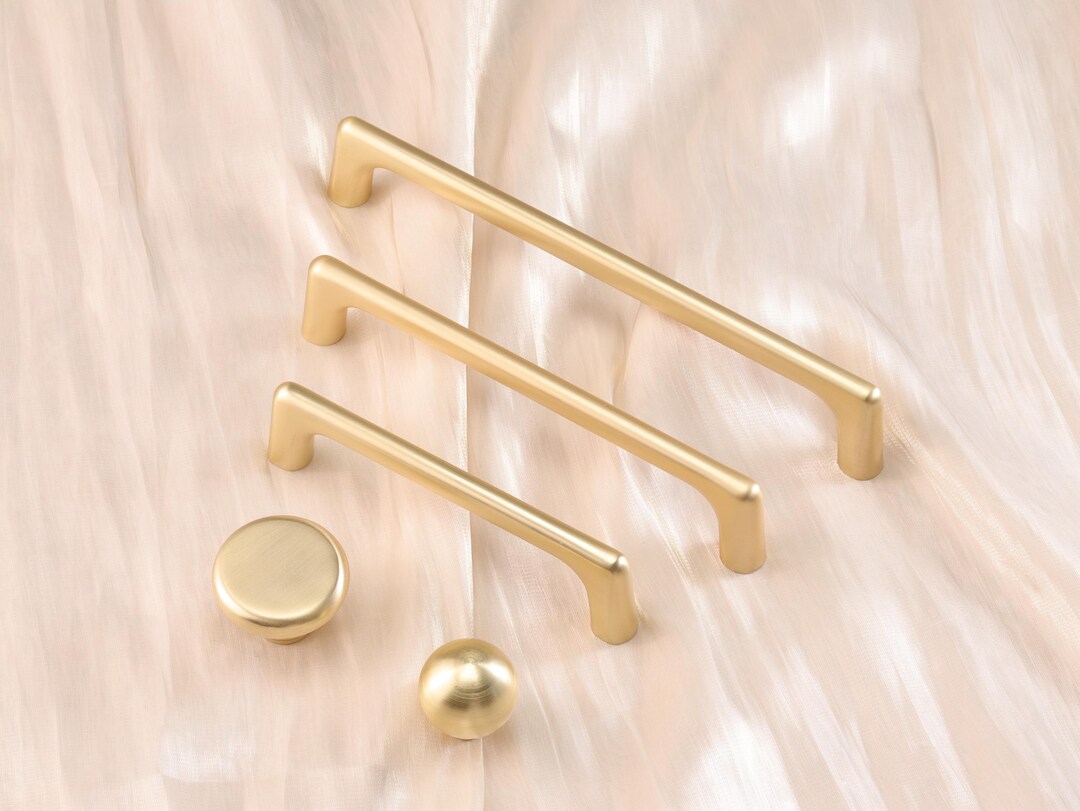 Simple Handles Ball Knobs Drawer Pulls Dresser Cupboard Pulls Kitchen ...
