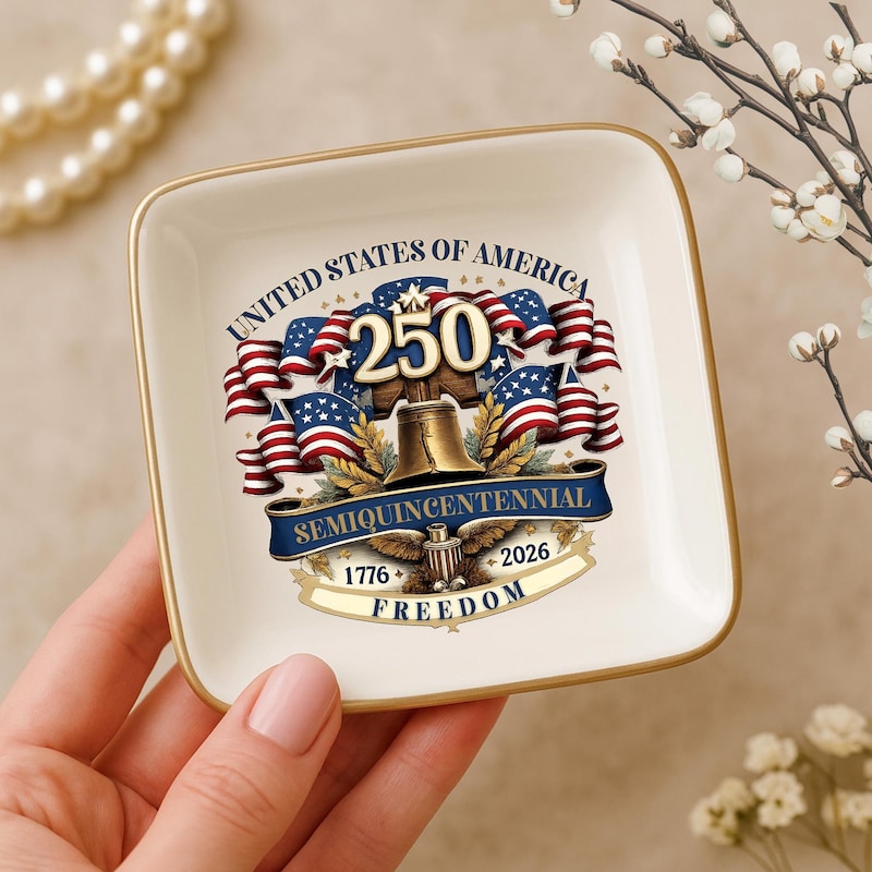 Jewelry Dish With States - Etsy