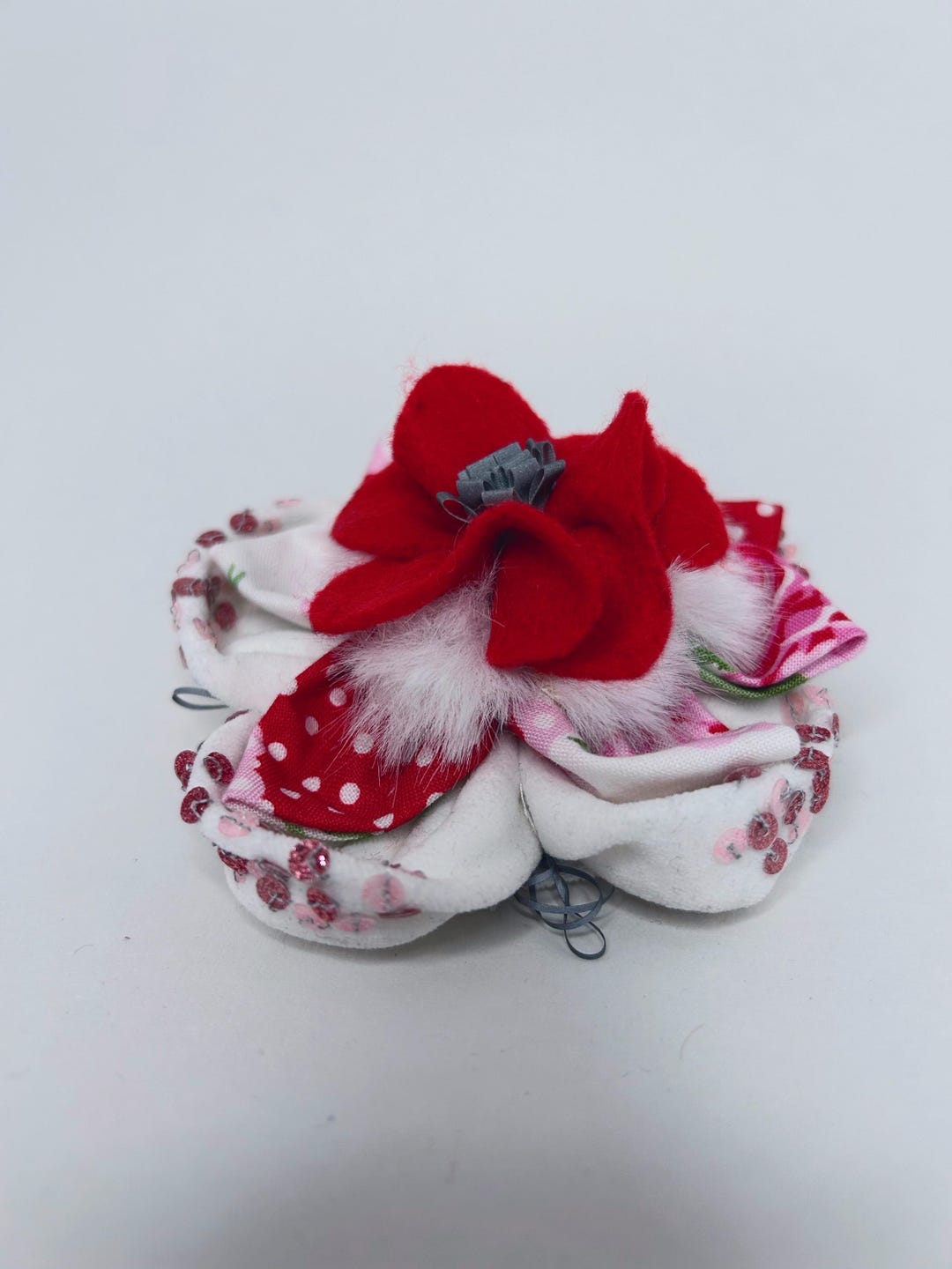 Reflective Flower Brooch, Safety Pin, Visible Night Traffic - Etsy