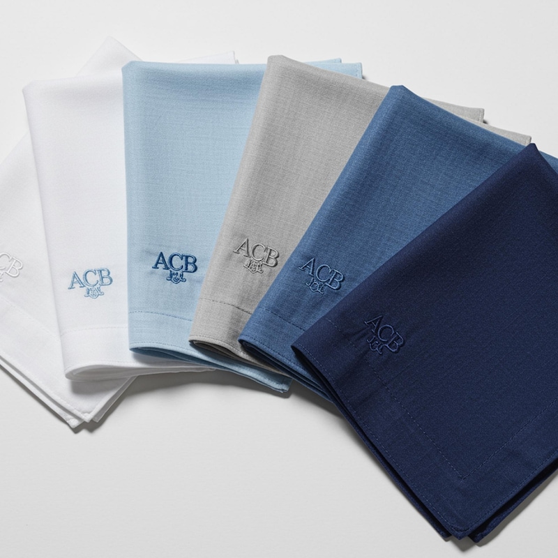Monogram Wedding Handkerchief - Etsy
