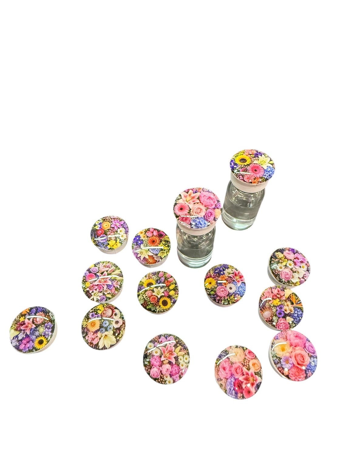 Vial Caps for 3ml Peptide Vial Flowers Edition - Etsy