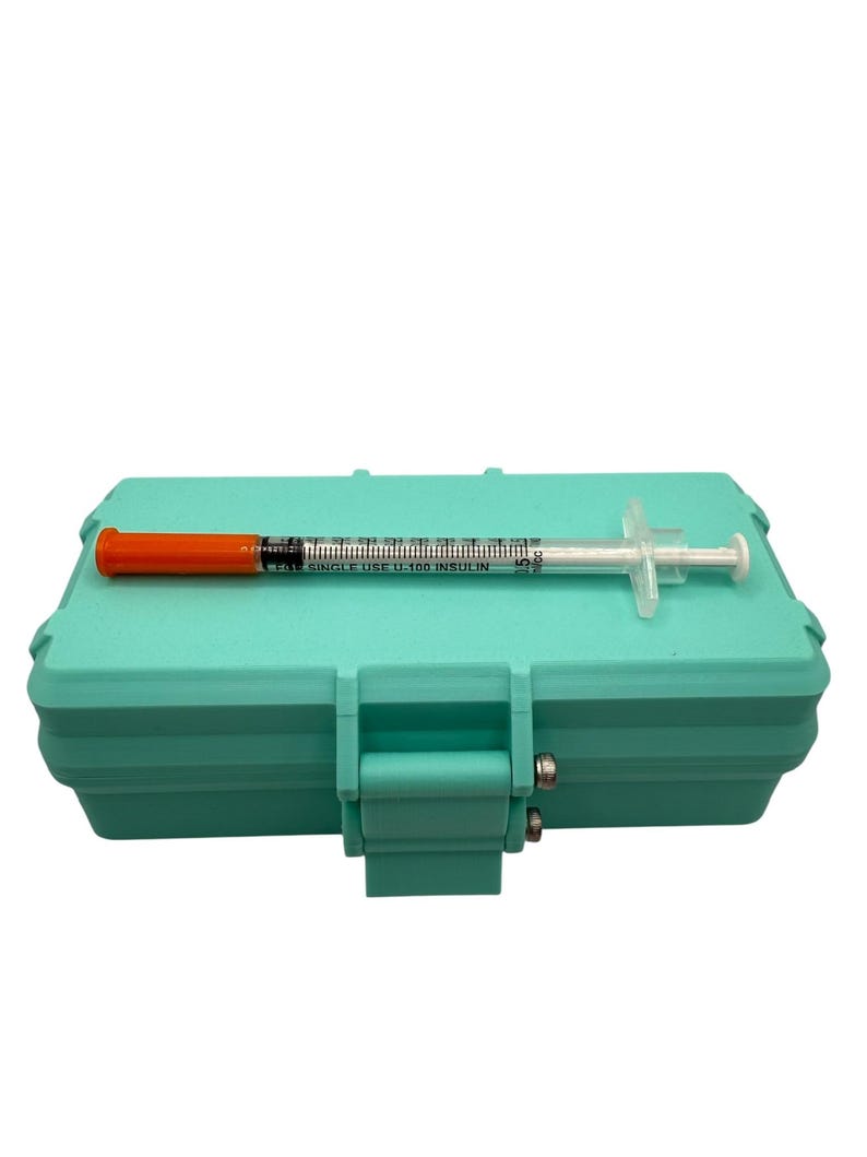 Peptide Vial Storage Container Box Slim and Portable Organizer for ...