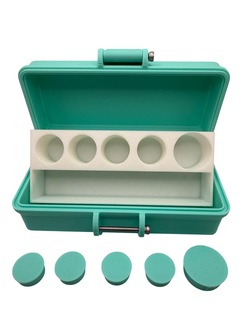 Peptide Vial Storage Container Box Slim and Portable Organizer for ...