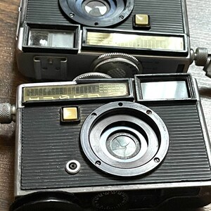 2 Bodies Soviet Russian Compact Camera CHAIKA CHAJKA-3 USSR 35 Mm 18x24 ...