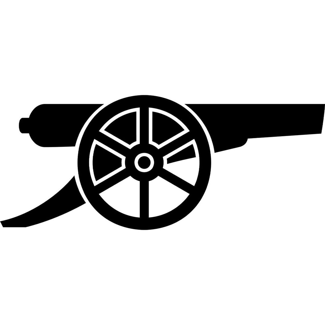 Arsenal Logo Canon Gunners Svg Digital Download - Etsy Israel