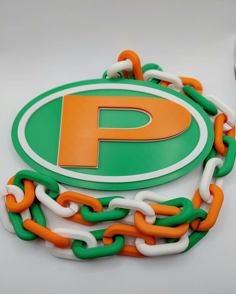 Custom 3D Printed Team Hype Chain, Oversized Player Award Necklace - Etsy