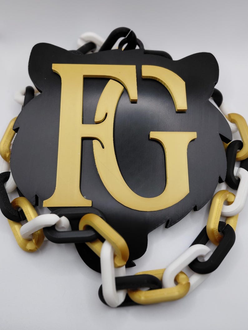 Custom 3D Printed Team Hype Chain, Oversized Player Award Necklace - Etsy