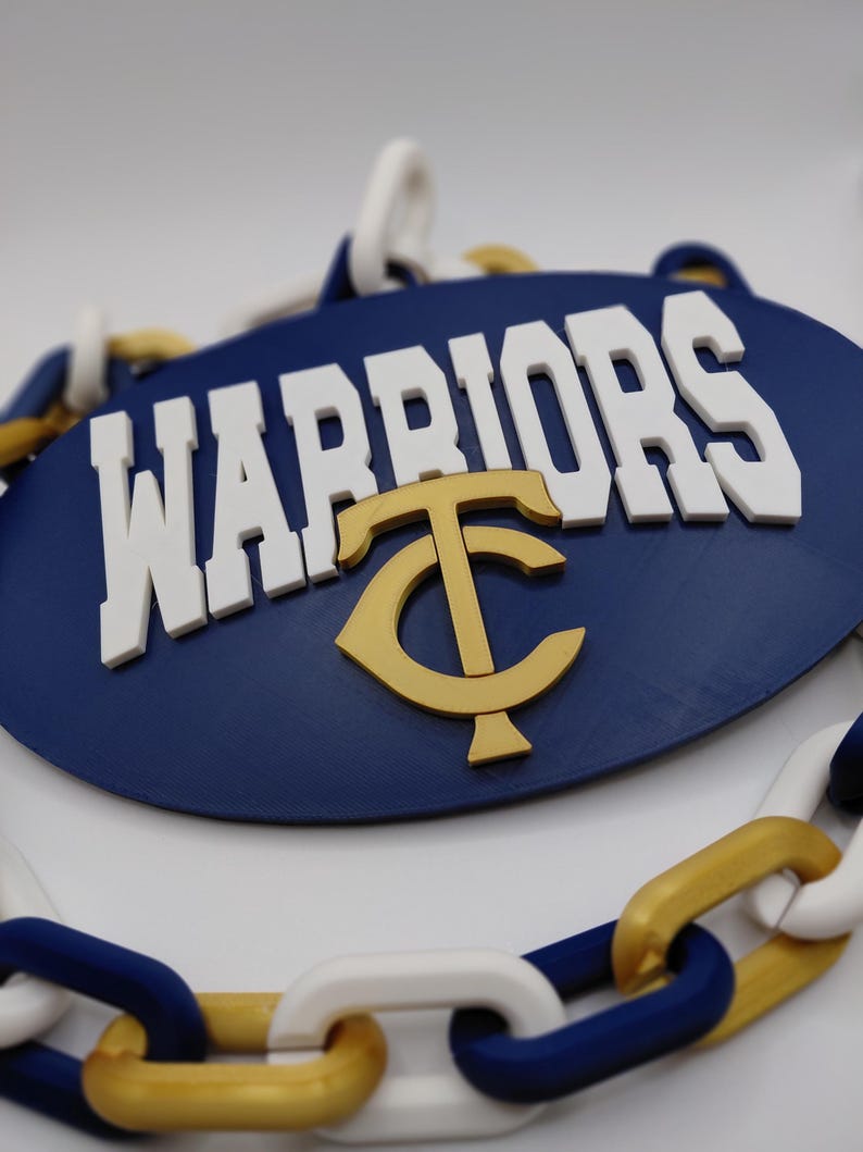 Custom 3D Printed Team Hype Chain, Oversized Player Award Necklace - Etsy