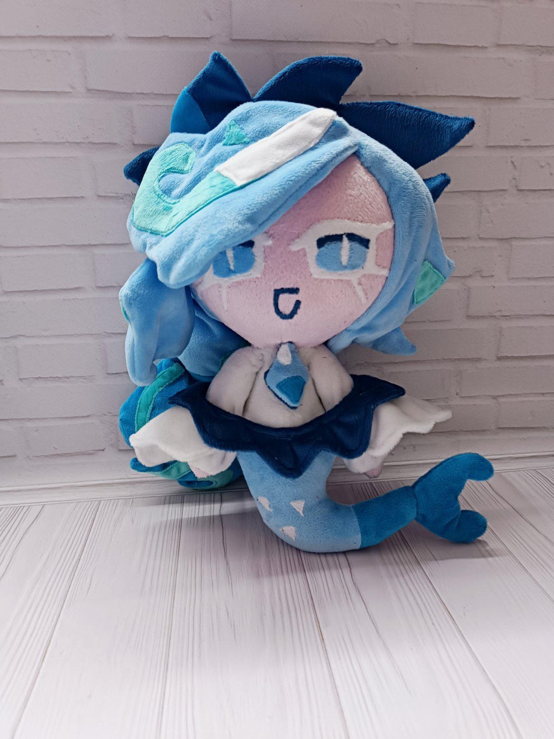 Custom Plush Mermaid, Cookie Run, Ready to Ship, Gift for Christmas - Etsy