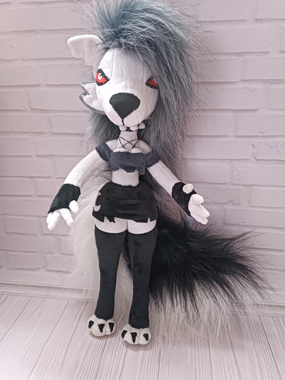 Custom Plush Toy, Loona, Wolf, 45 Cm - Etsy