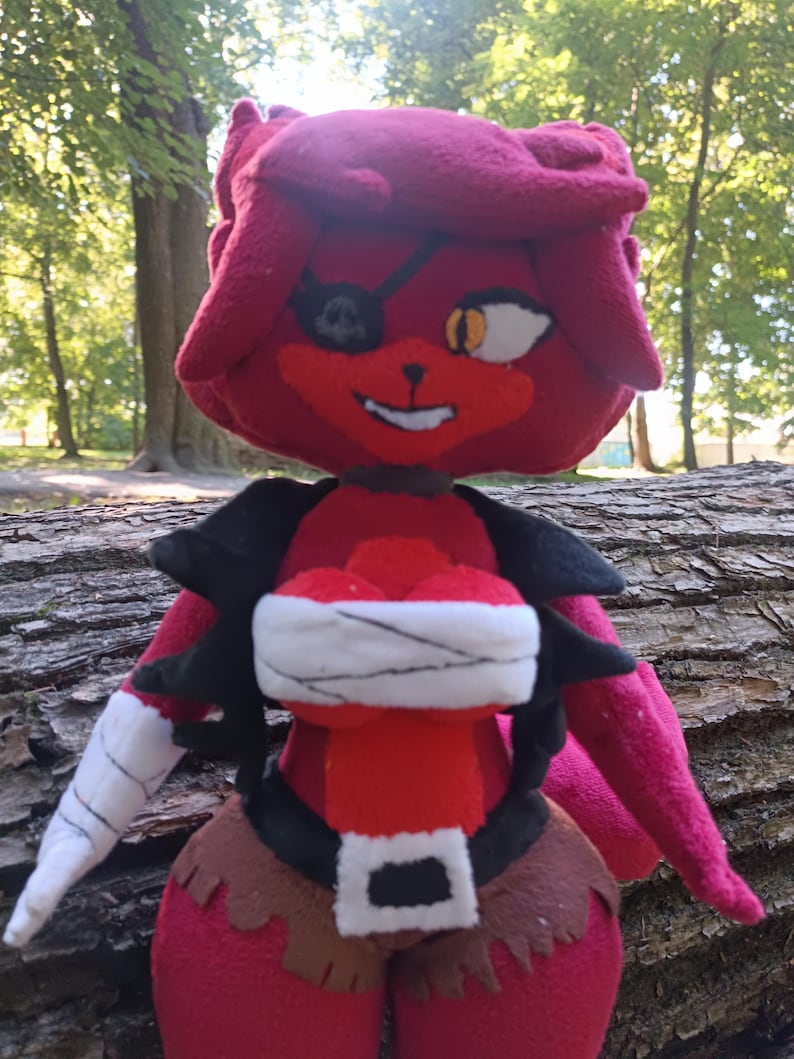 Plush Toy Fox Fexa, Inspired by Nightclub Fazclaire's, Christmas Gift ...