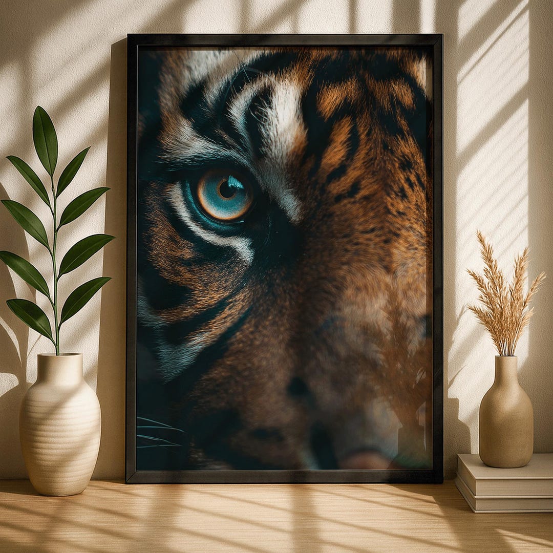 Tiger Eye Close-up – Wild Animal Wall Art | Jungle Big Cat Photography ...