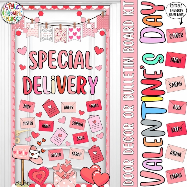 Valentine Door Decor - Etsy
