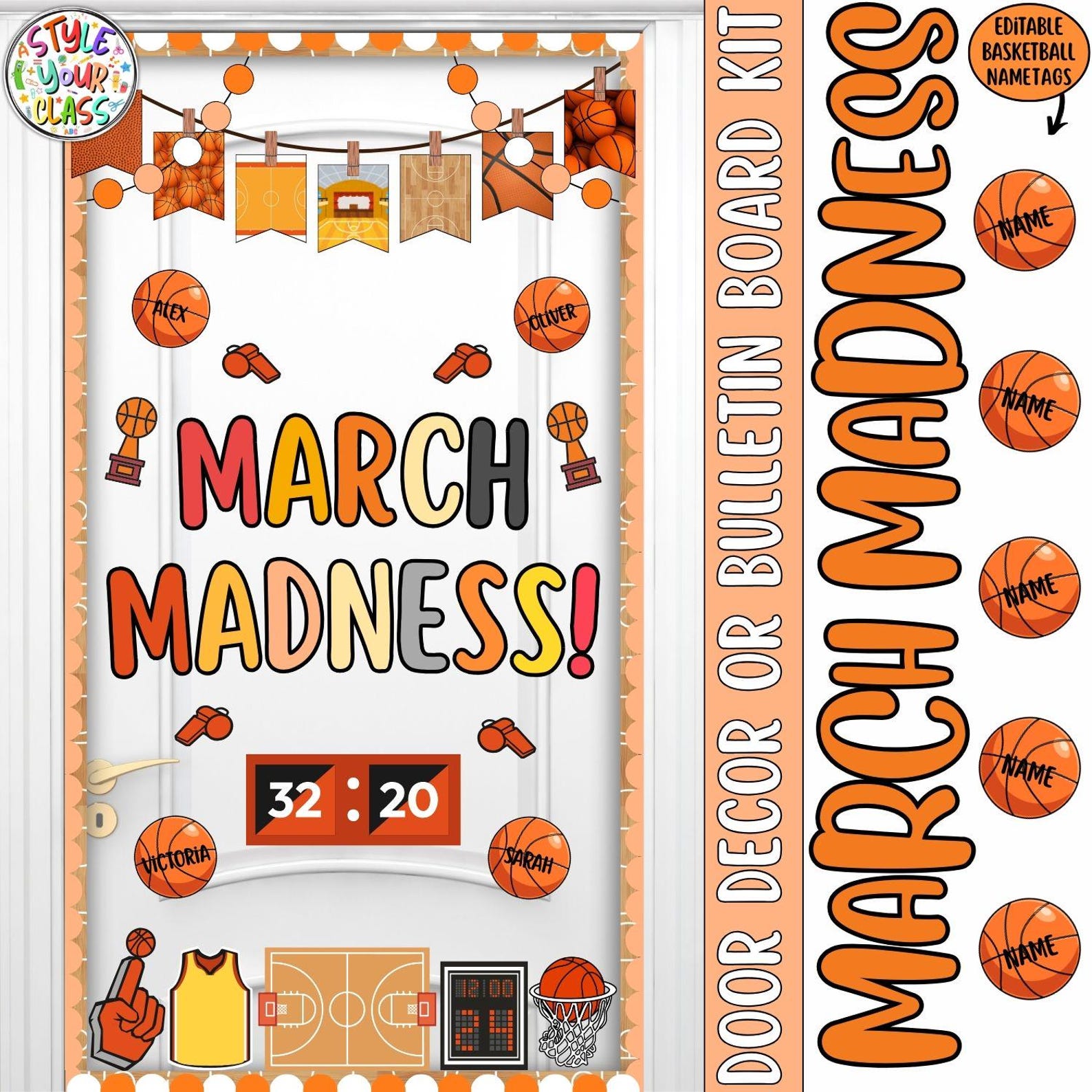 Let the Madness Begin: March Madness and Basketball Bulletin Board or ...