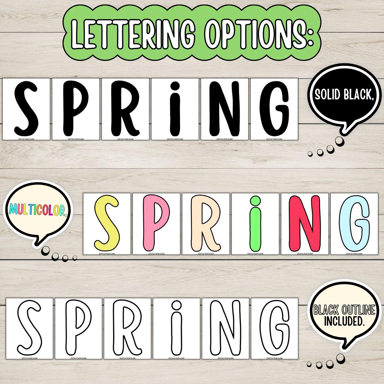 Hoppin’ Into Spring!: Spring Frogs and March Bulletin Board or Door ...